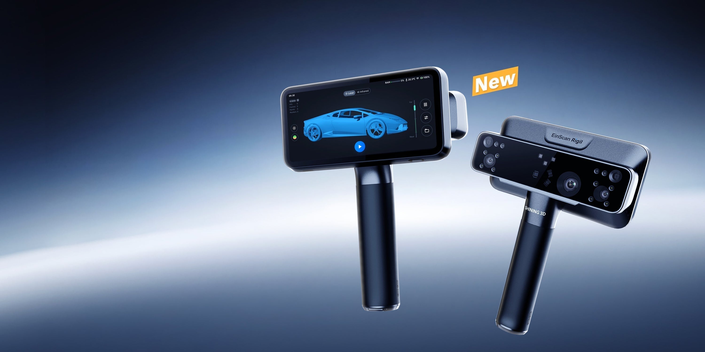 SHINING 3D Launches EinScan Rigil: The World’s First Tri-Mode Laser 3D ...