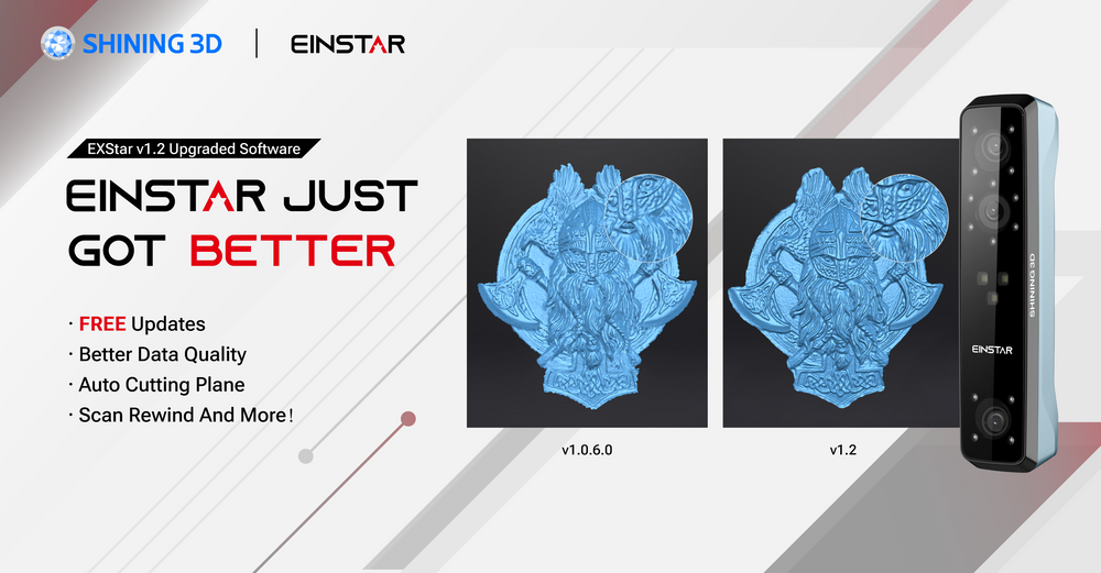 Einstar Updates EXStar v1.2 Software: Elevating 3D Scanning to New Hei ...