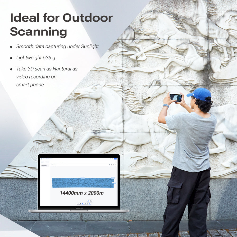EINSTAR VEGA-Wireless All-In-One Handheld 3D Scanner