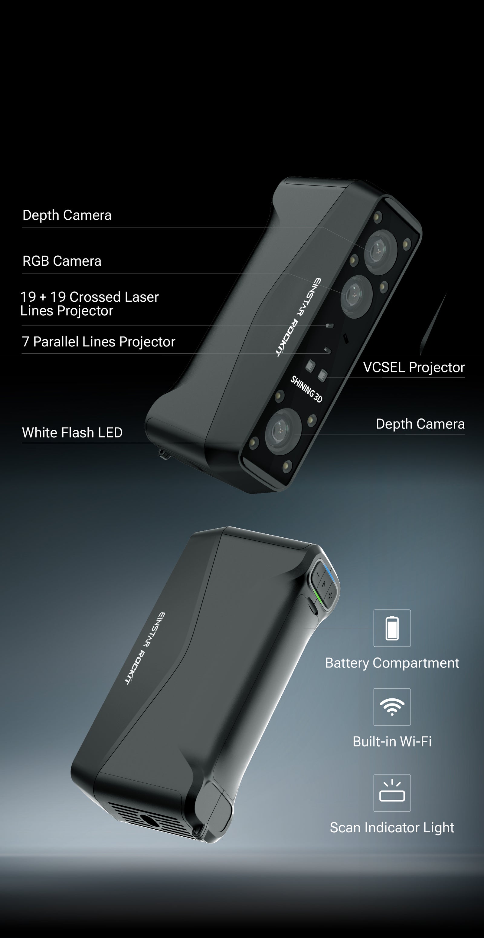 EINSTAR Rockit Handheld 3D Scanner | Official EINSTAR Website